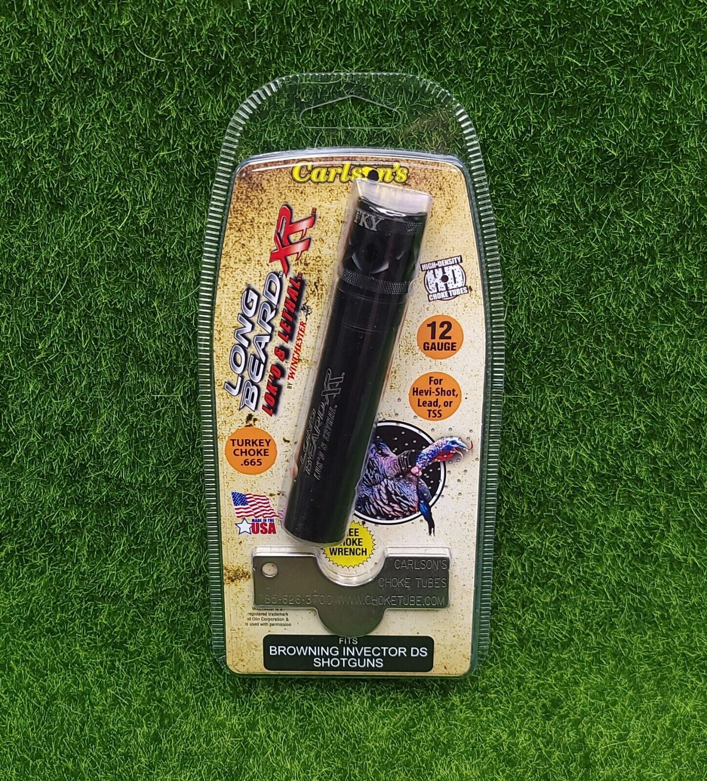 Carlson LongBeard Ported Turkey BrowningInvector DS 12ga.665 - Walmart.com