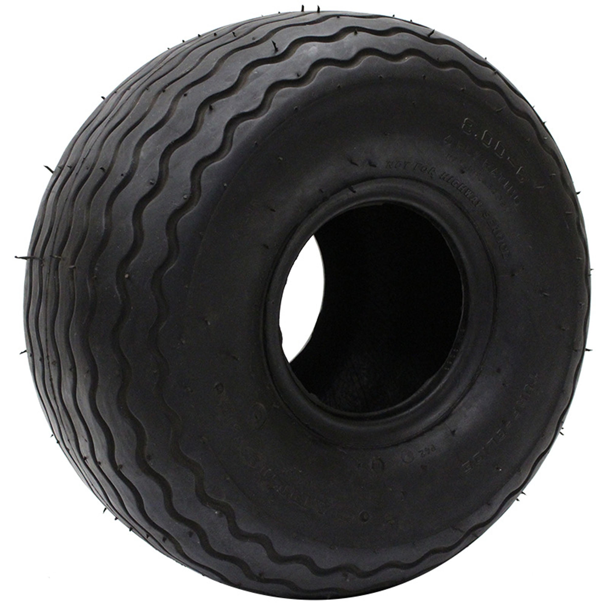 Carlstar Turf Glide 8.00-6 49A3 B Lawn & Garden Tire - Walmart.com
