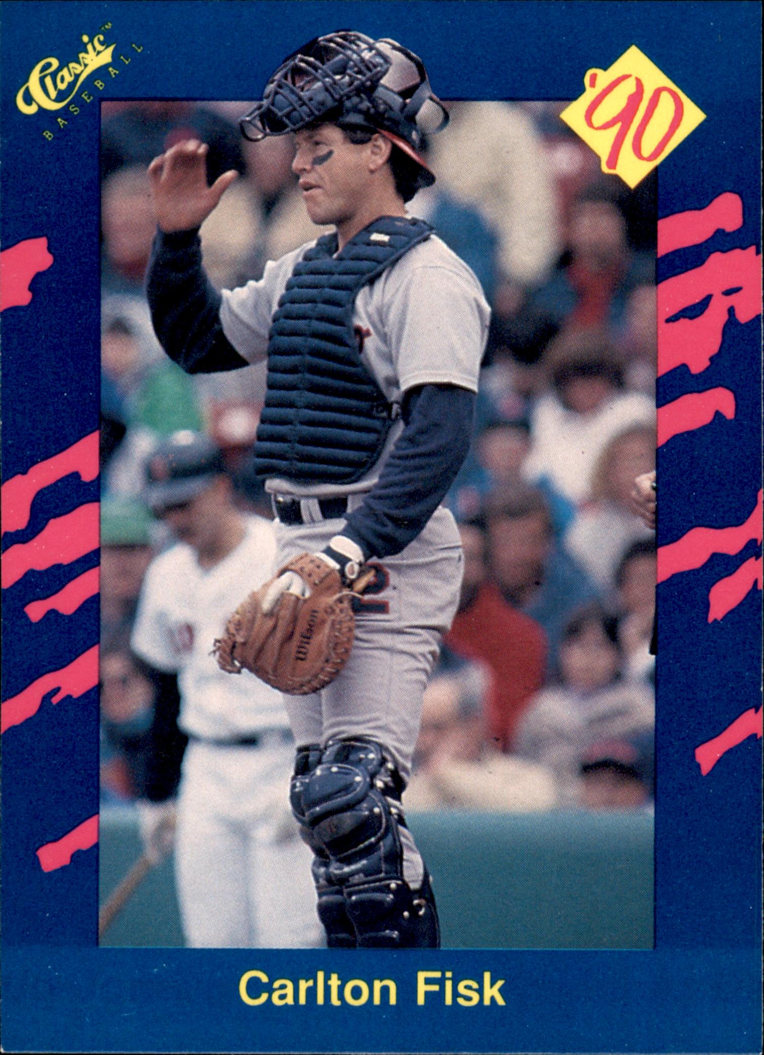 Carlton Fisk #116 1990 Classic Blue - Walmart.com