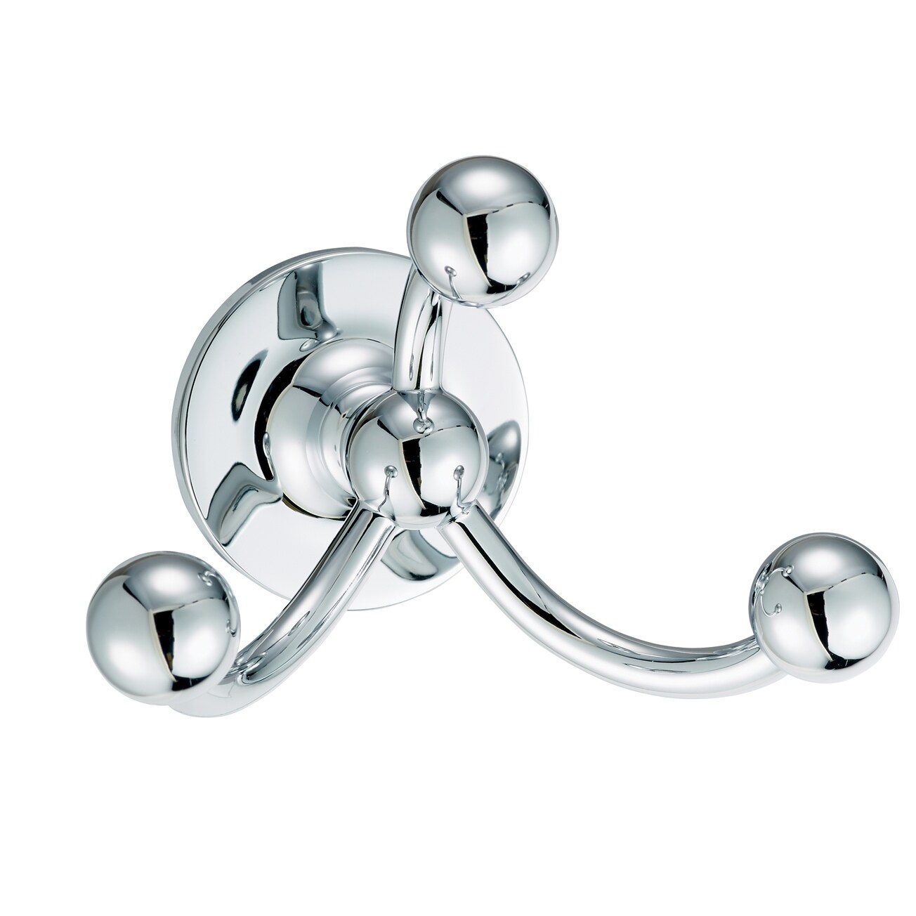 Carlton Triple Robe Hook Polished Chrome - Walmart.com