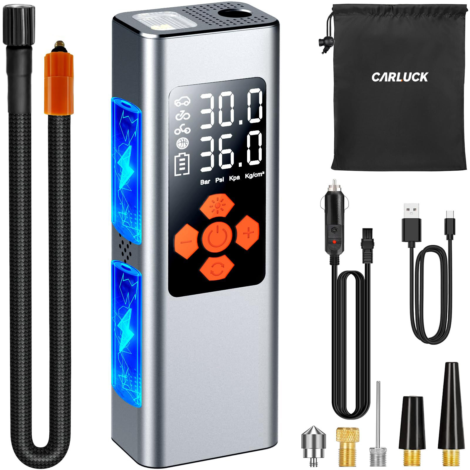 Campbell Hausfeld CC241001AV 12V Cordless Rechargeable Inflator with ...