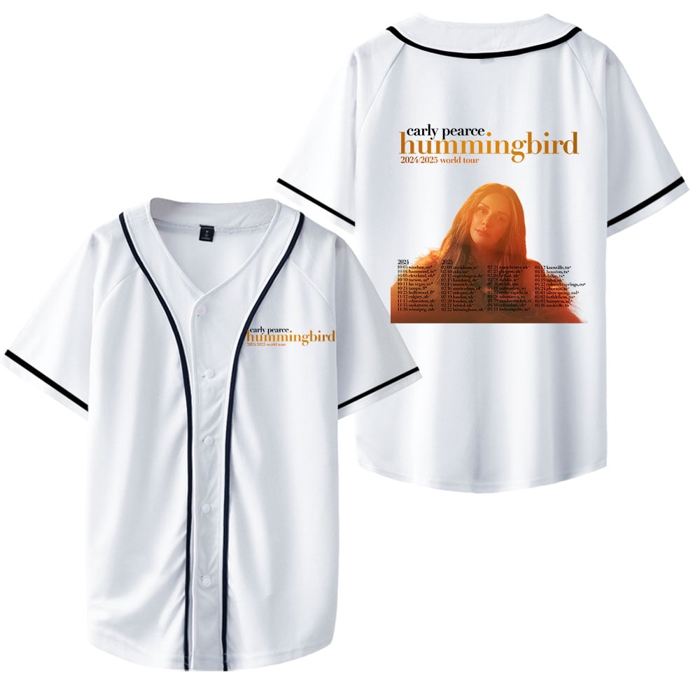 Carly Pearce Hummingbird World Tour 2024 Jersey Unisex Casual Short ...
