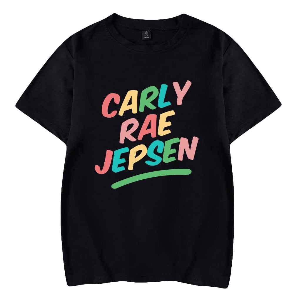 Carly Rae Jepsen Merch T-shirt Fun Logo Short Sleeve Men And Women ...