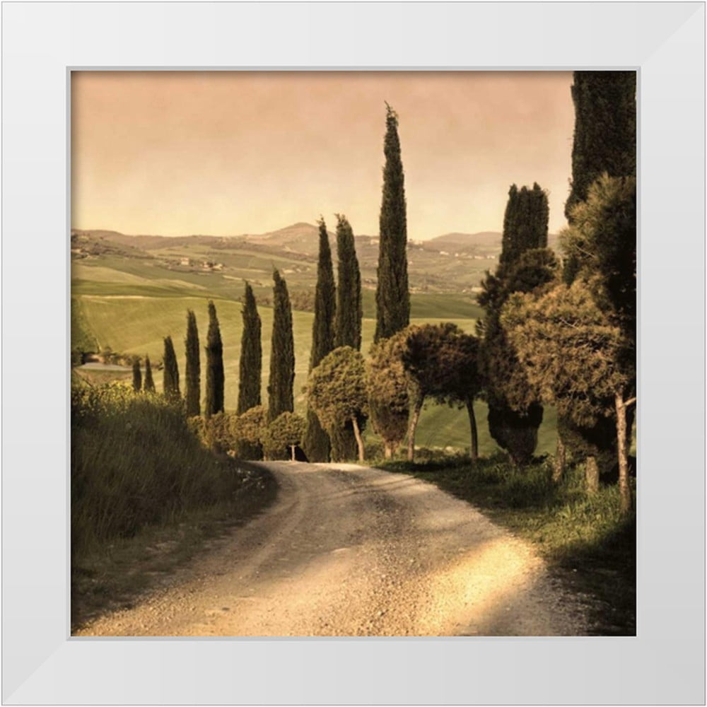 Carmel, Elizabeth 15x15 White Modern Wood Framed Museum Art Print ...