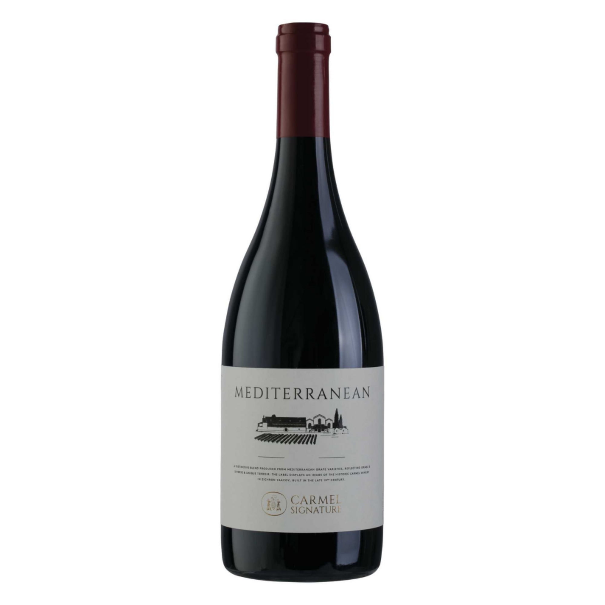 Carmel Winery Mediterranean 2021 Dry Red Blend Wines Syrah/Shiraz, 750 ...