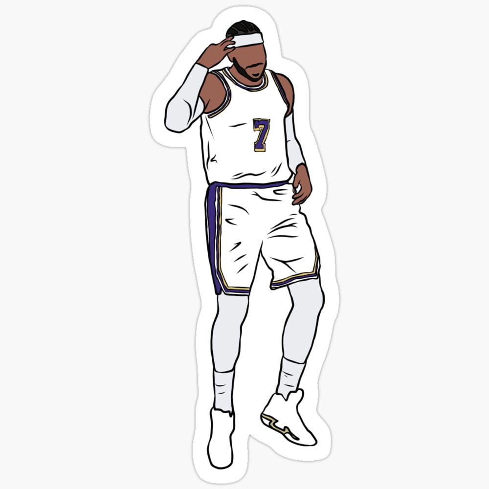 Carmelo Anthony 3 To The Dome Sticker Phone Decal Water Bottle Stickers ...