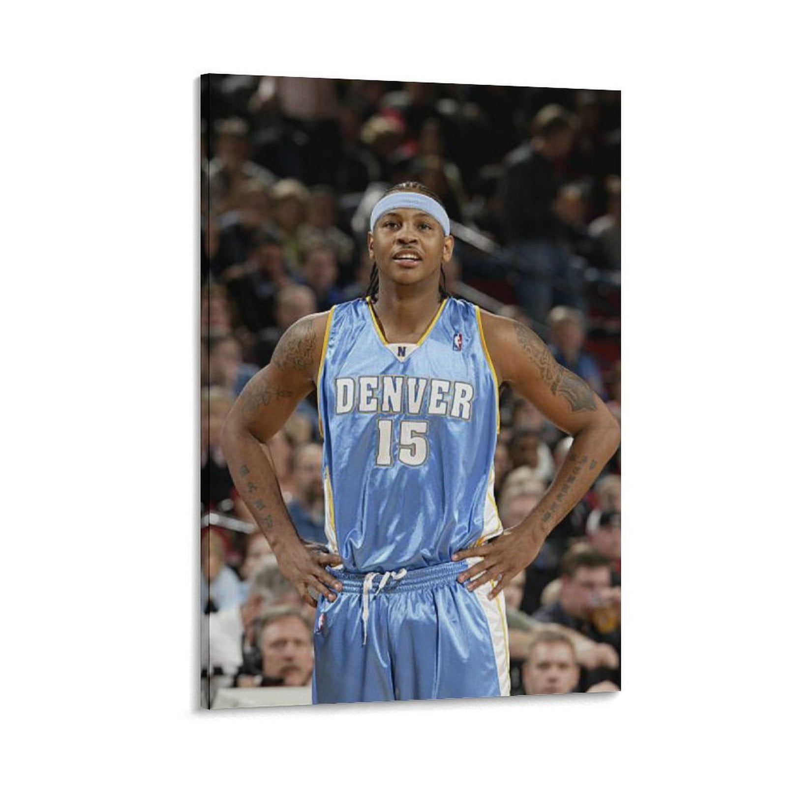 Carmelo Anthony As Young Poster Posters Wall Art Painting Canvas Gift ...