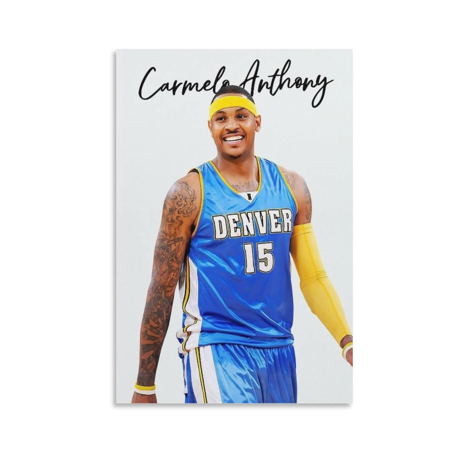 Carmelo Anthony Basketball Art Posters Posters Wall Art Painting Canvas ...