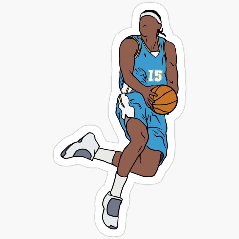 Carmelo Anthony Reverse Dunk Sticker Phone Decal Water Bottle Stickers ...