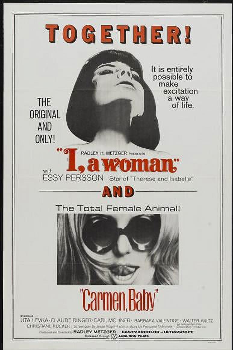 Carmen, Baby - movie POSTER (Style C) (11" x 17") (1968) - Walmart.com