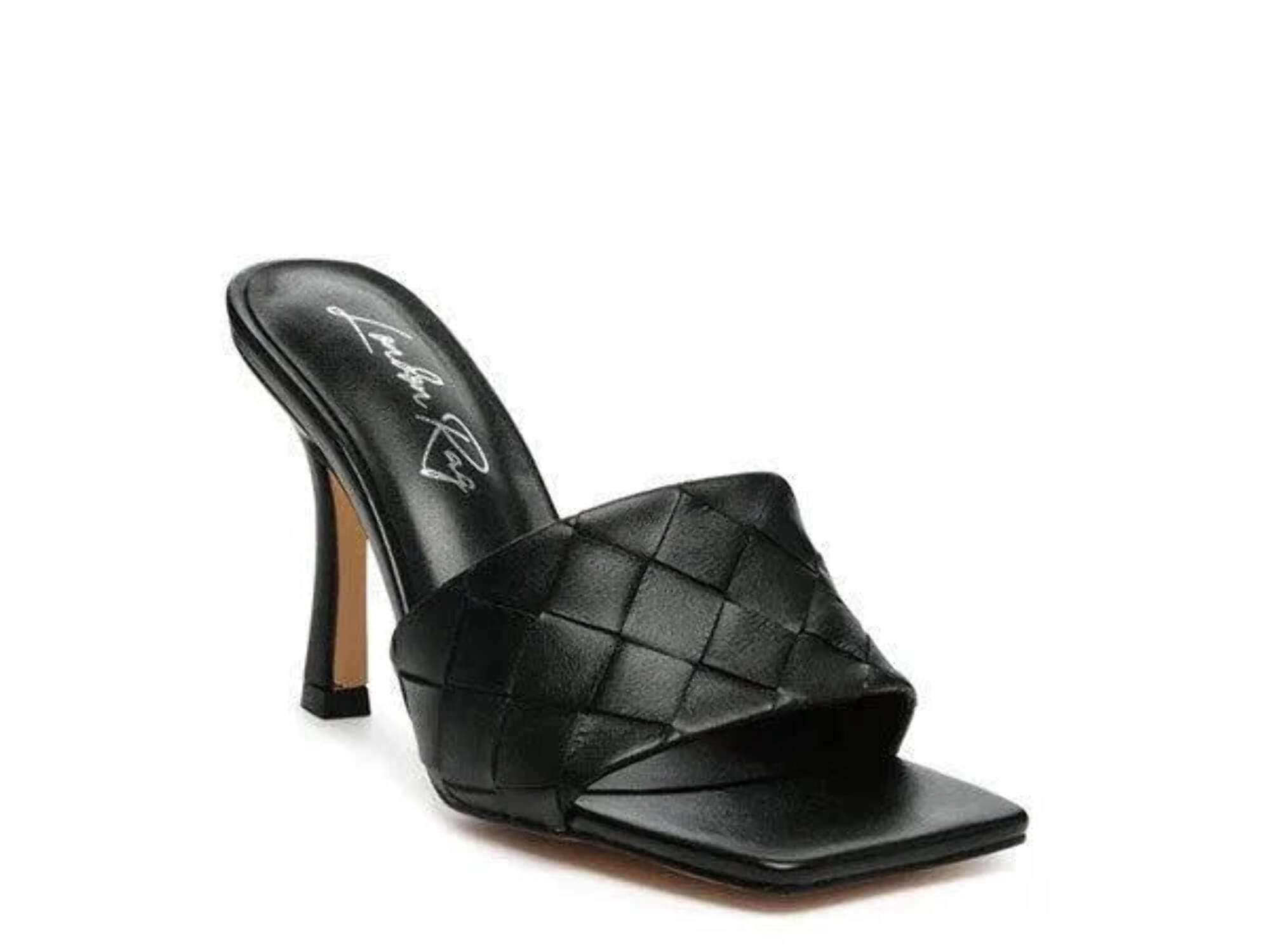 Carmen High Heeled Woven Square Toe Sandal - Walmart.com