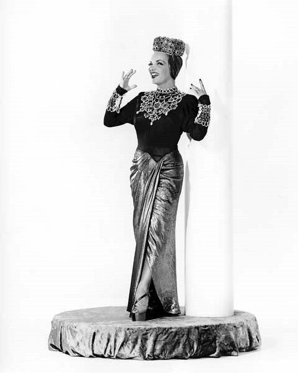 Carmen Miranda full length glamour pose Brazilian Bombshell 4x6 inch ...