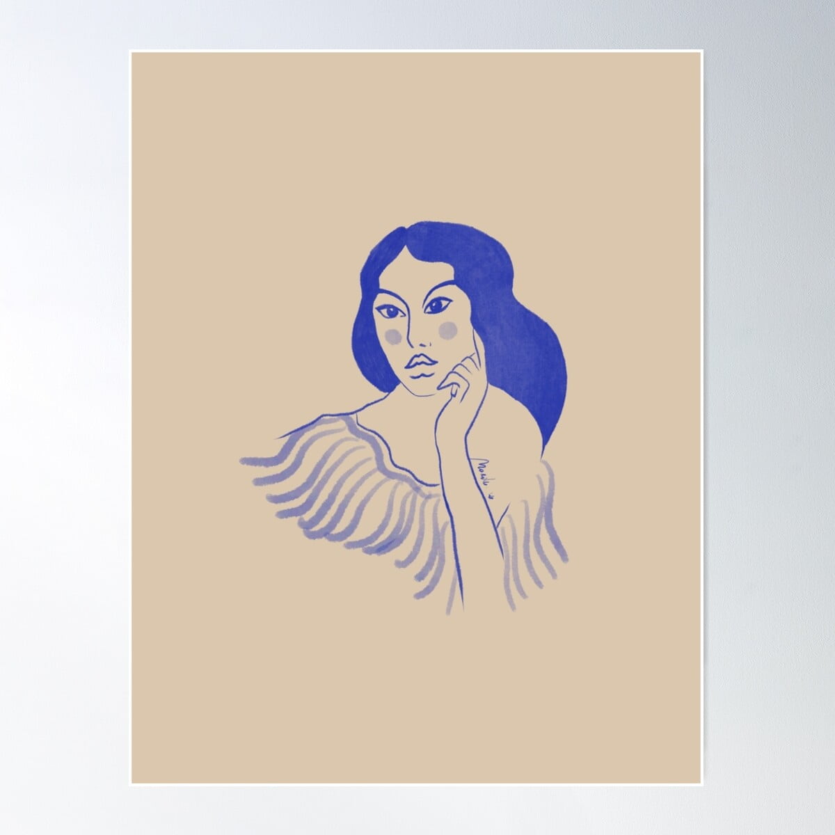 Carmen Poster Wall Art, Modern Wall Decor For Living Room Bedroom ...