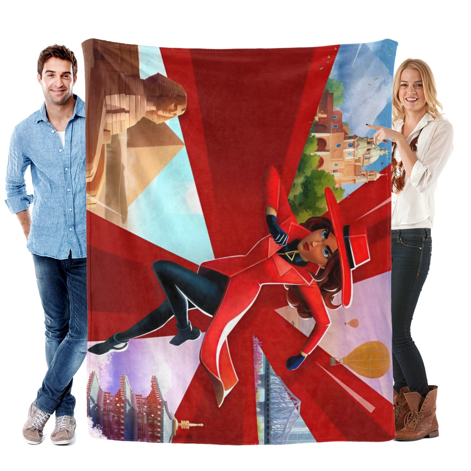 Carmen Sandiego Blanket Soft Bed Sofa Throw Cozy Lightweight Birthday ...