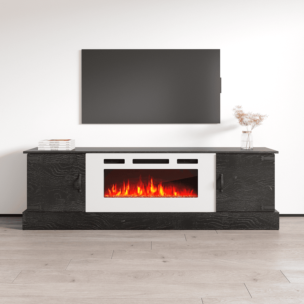 Carmen WH-EF Fireplace TV Stand - Walmart.com