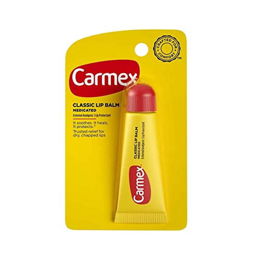 Carmex Classic Lip Balm, 0.35 Ounce (Pack of 3) - Walmart.com