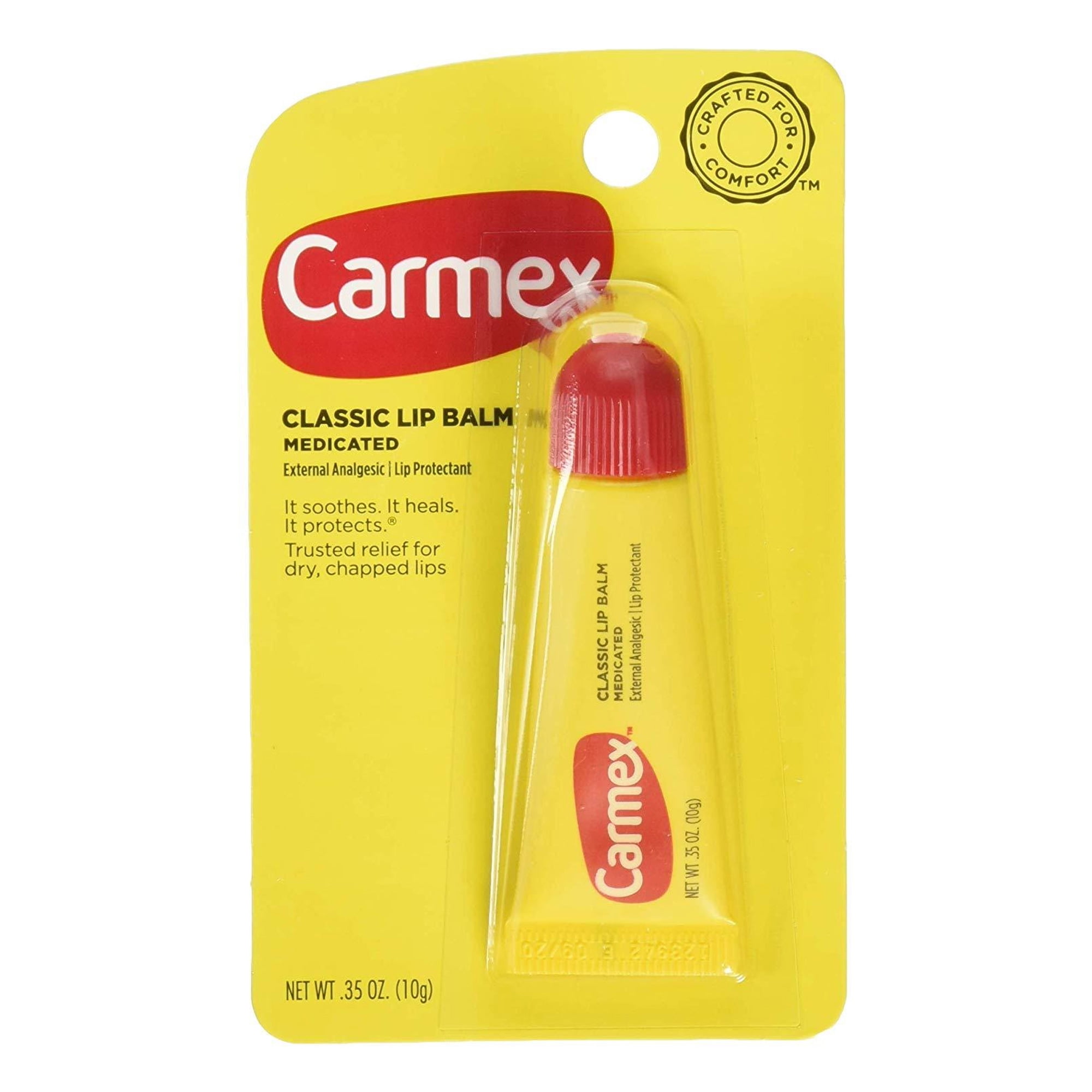 Carmex Classic Lip Balm, 0.35 Oz., Pack of 3 - Walmart.com