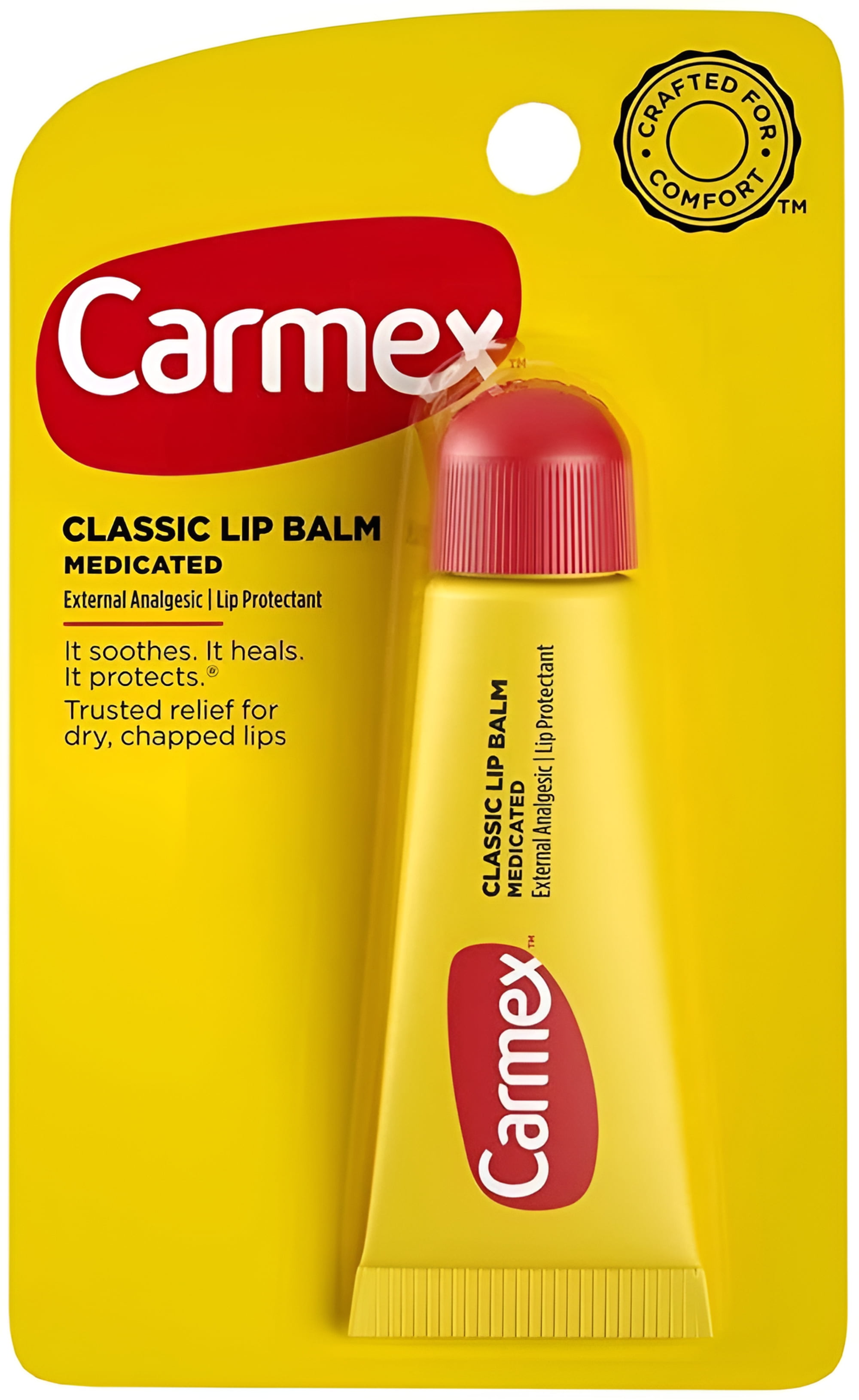 Carmex Original Lip Balm External Analgesic - Walmart.com