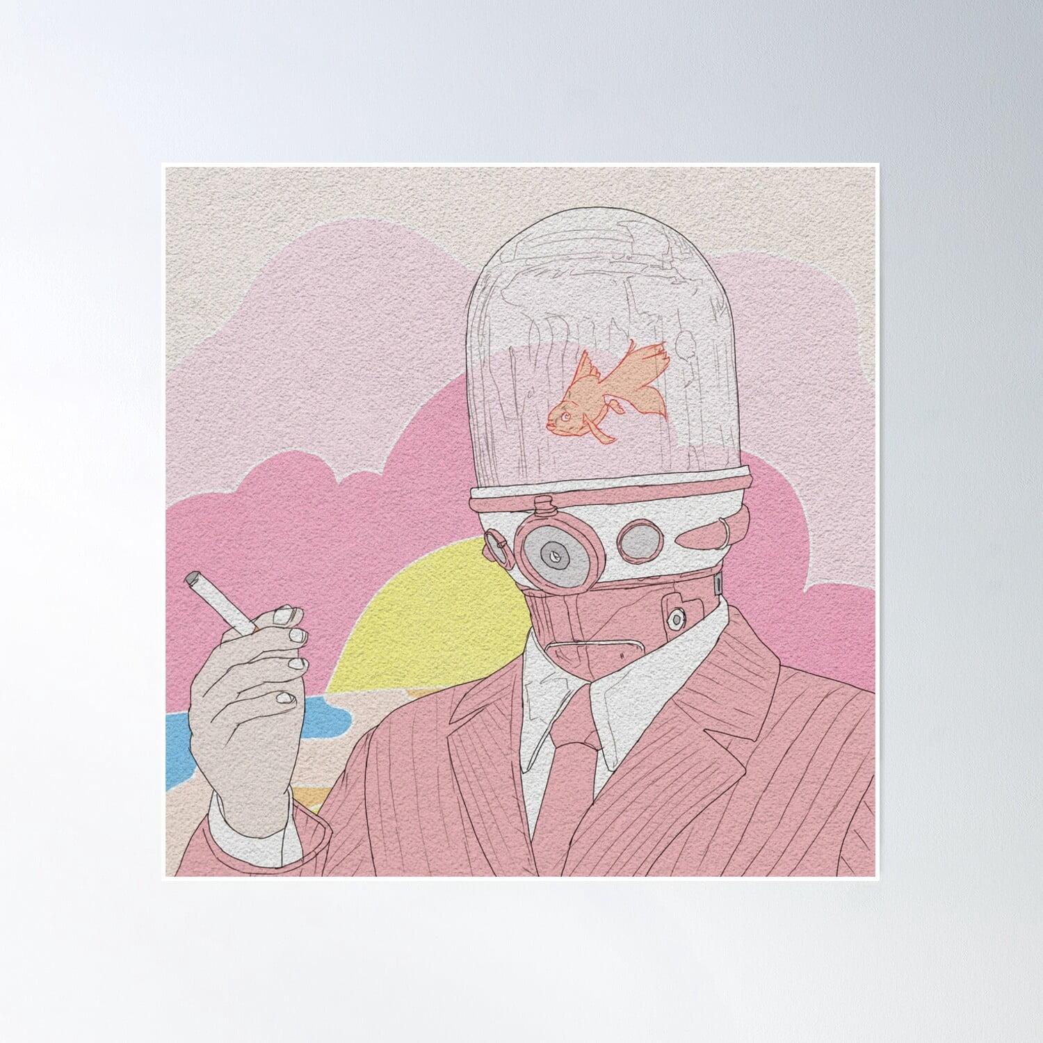 Carmichael (Umbrella Academy) Poster Wall Art, Modern Wall Decor, 30x30 ...