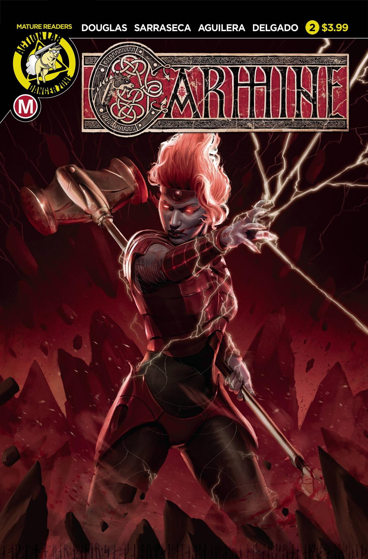 Carmine #2 Cvr B Dattoli (Cvr B Dattoli) Action Lab - Danger Zone Comic ...