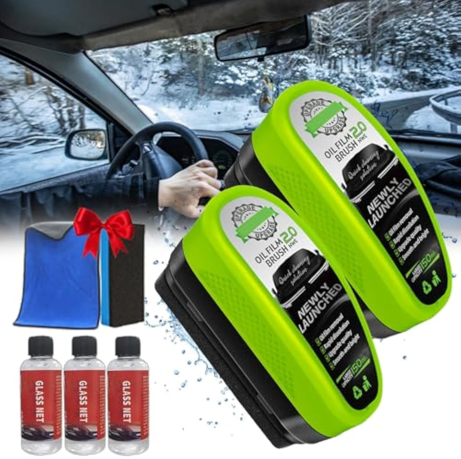 Carmoody Windshield Cleaner, Clearvision Car Windshield, Upgrade ...