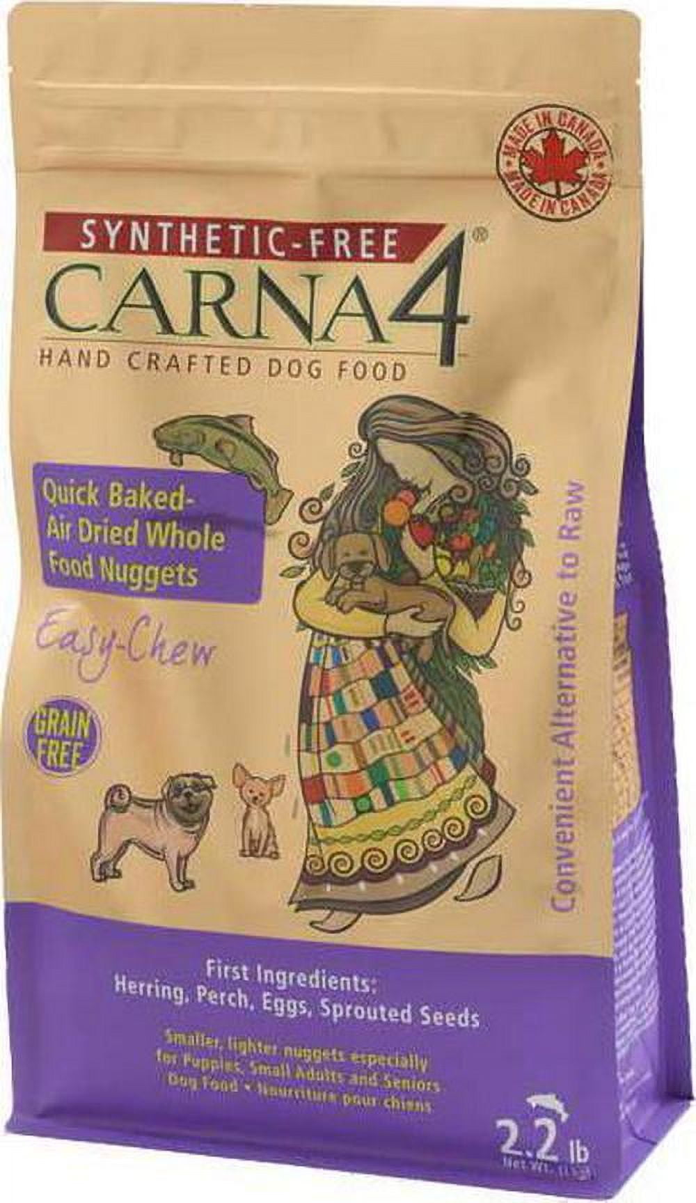 Carna4 Fish Easy Chew Hand Crafted Dry Dog Food 10 lb - Walmart.com