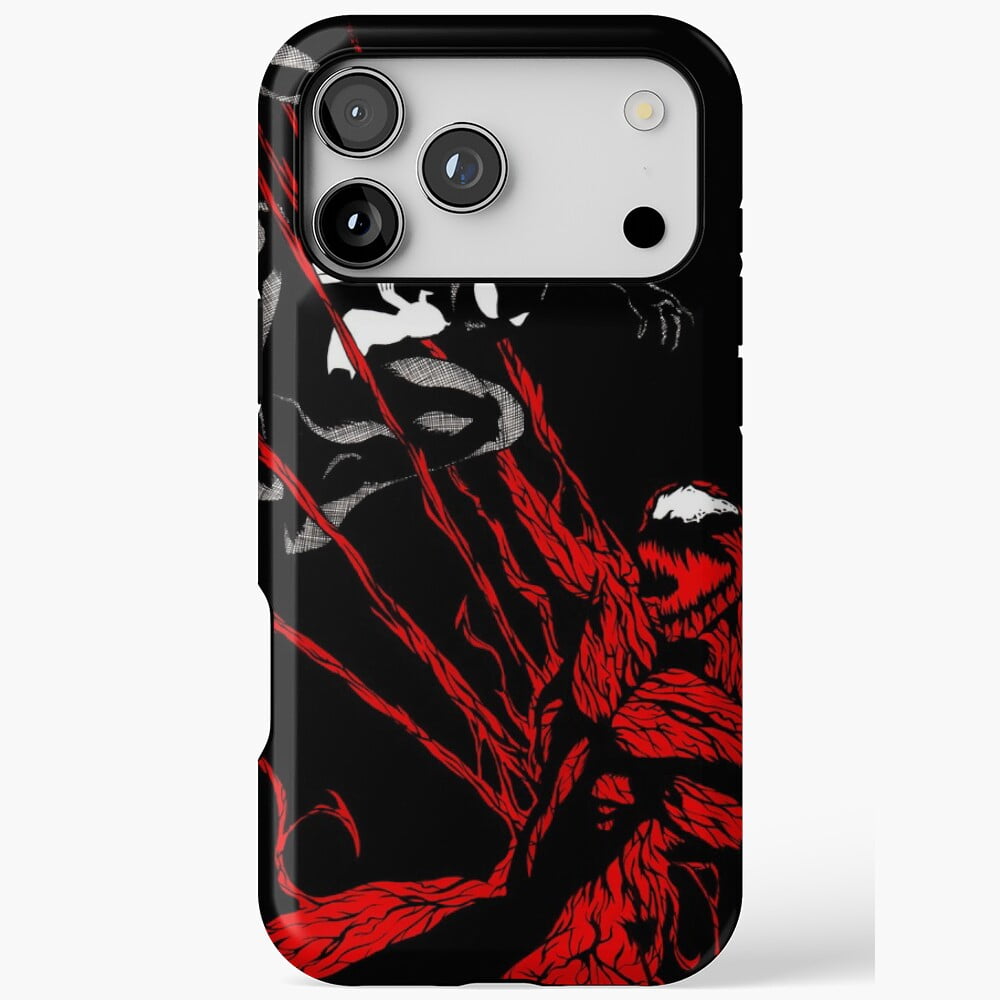 Carnage Symbiote Red Slime Comic Book Villain Phone Case for iPhone 11 ...