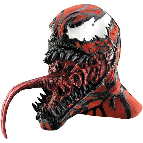 Carnage Vinyl Deluxe Mask Adult Halloween Accessory - Walmart.com