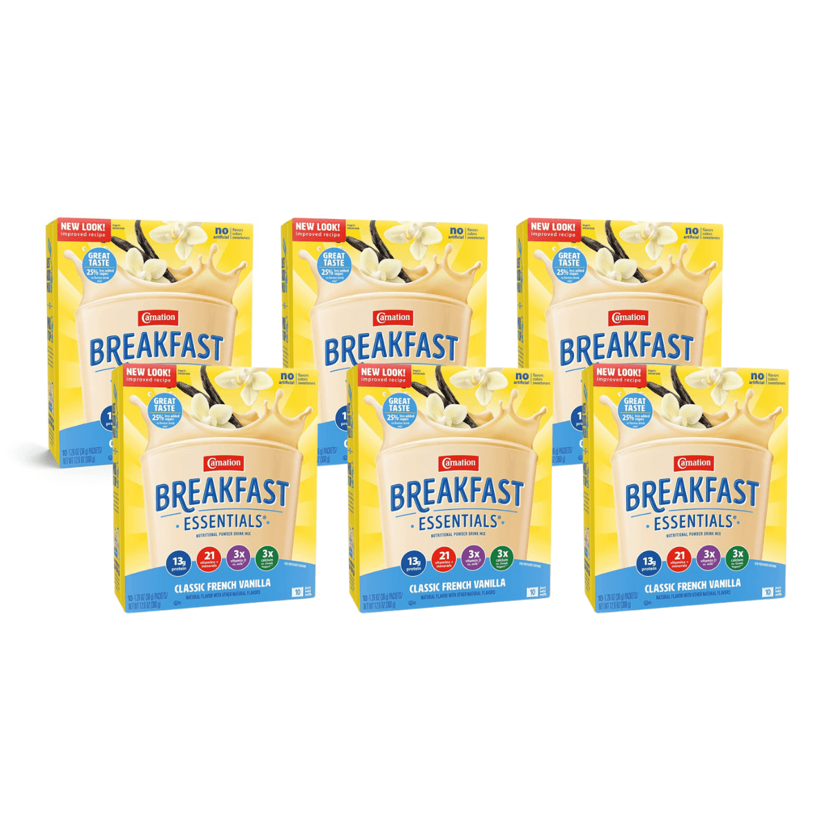 Carnation Breakfast Essentials Original, Instant Nutritional Powder ...
