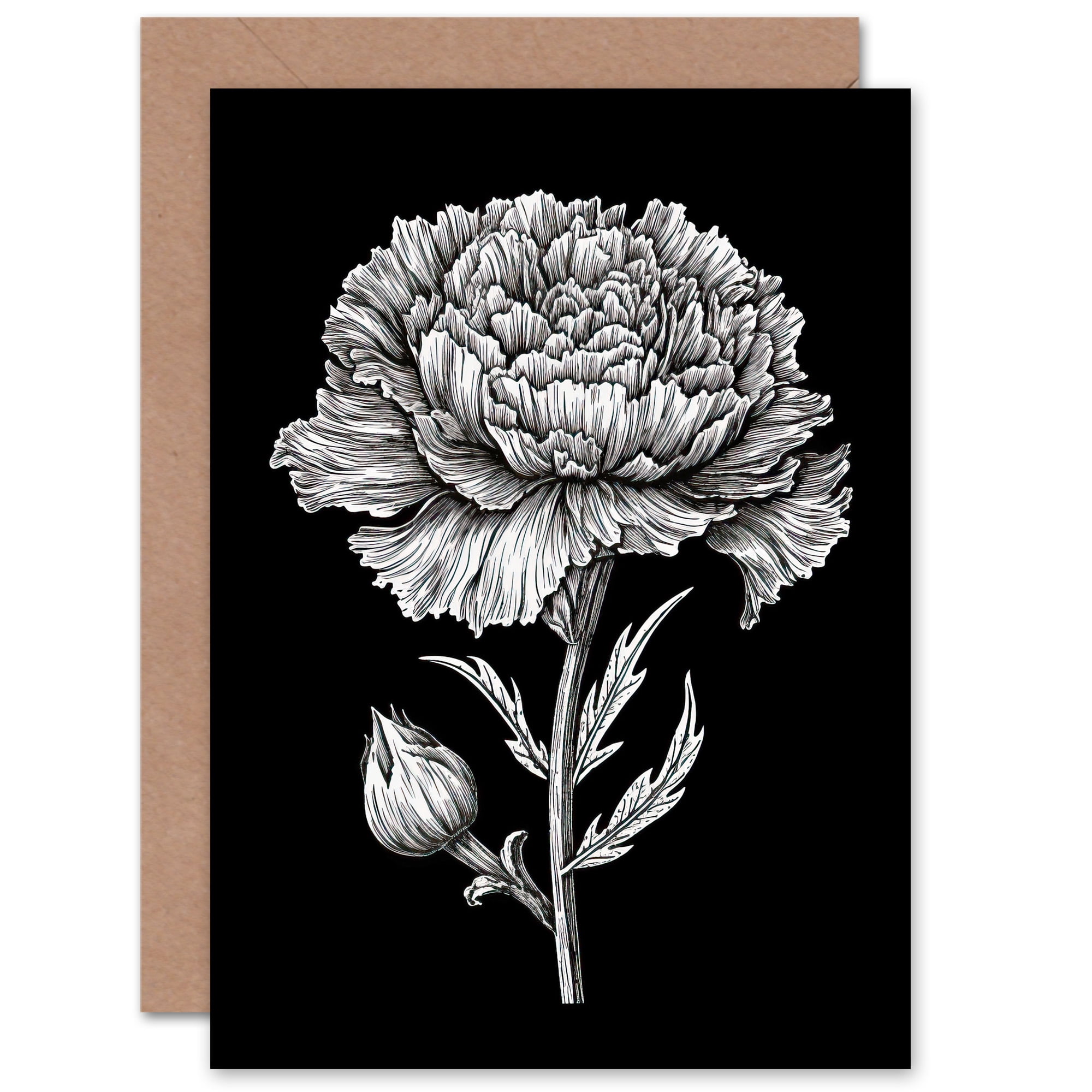 Carnation Flower Floral for Wife Her Mum Sister Daughter Mom Gran Nan ...