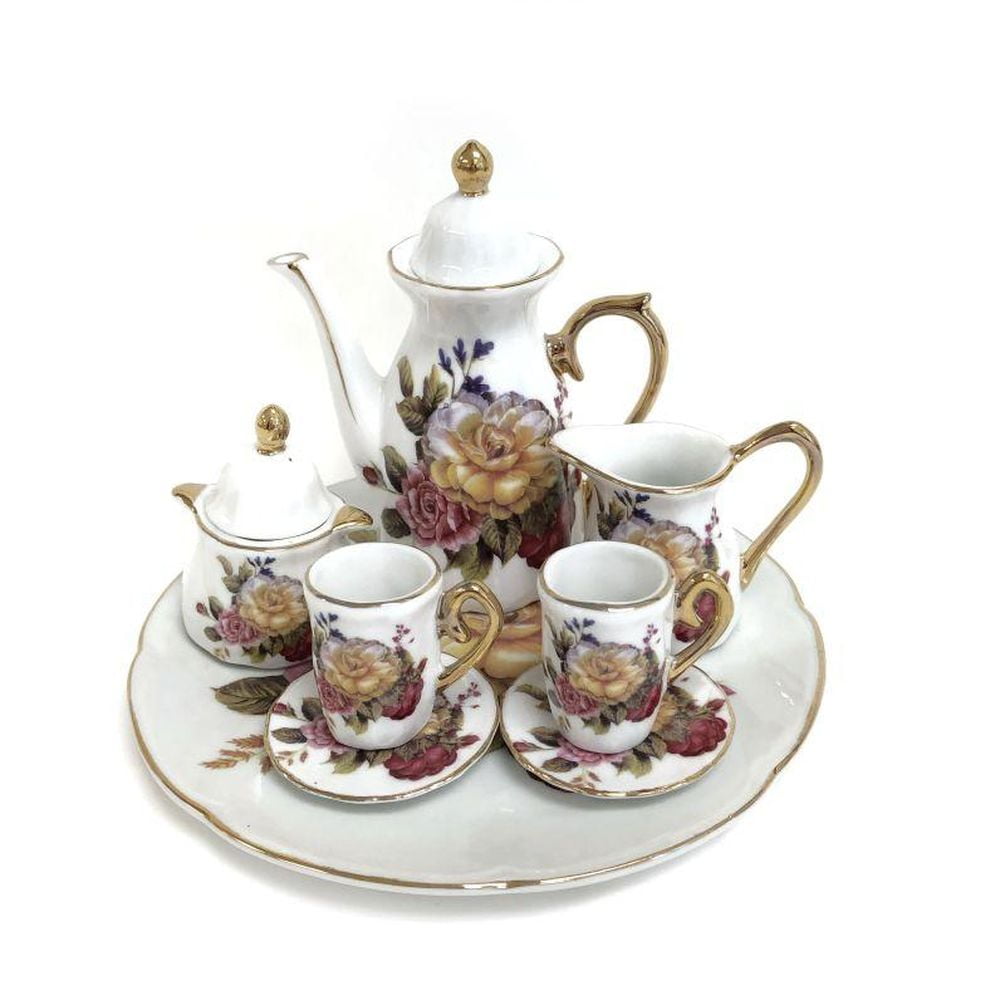 Carnation Tea Set - Walmart.com