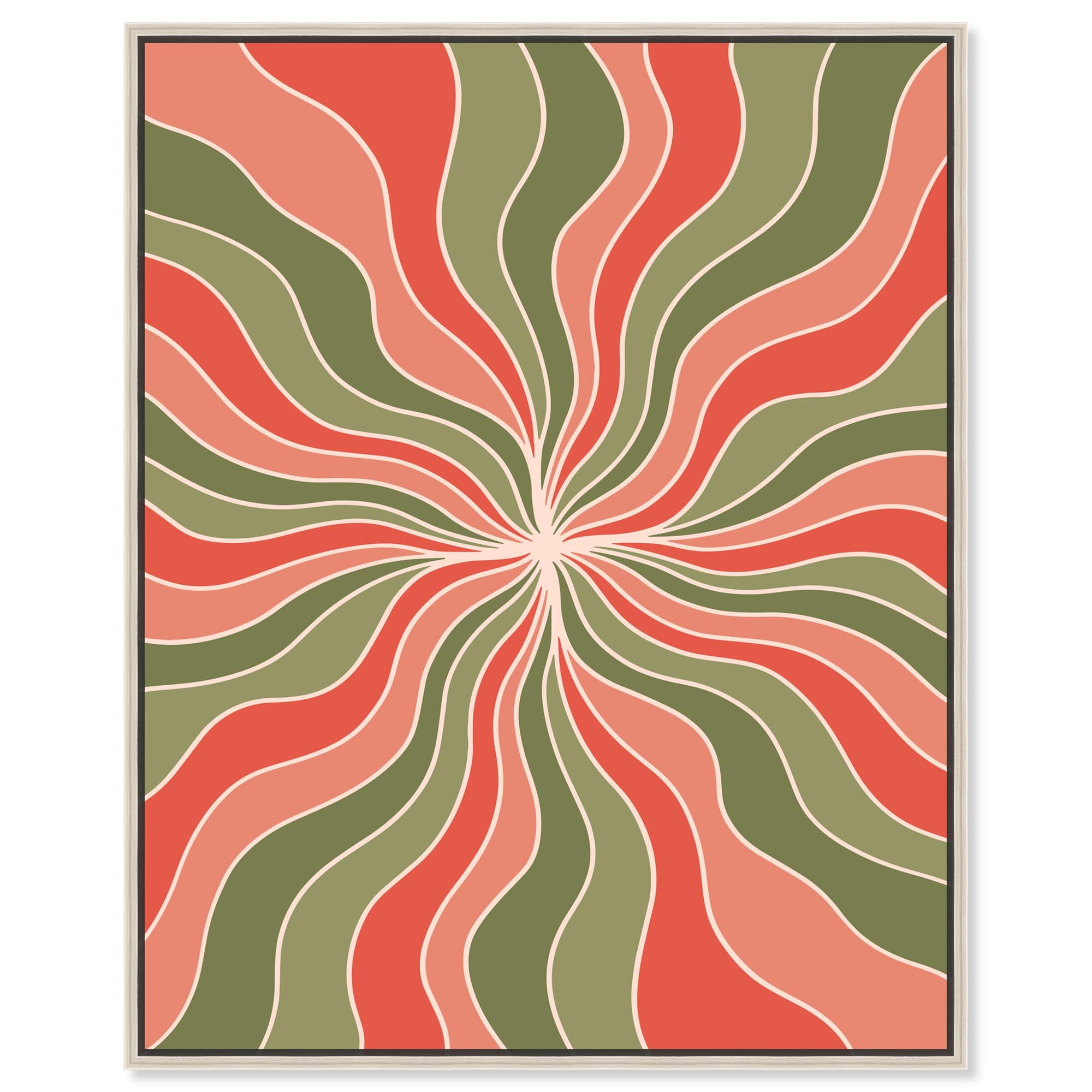 Carnaval Retro II Canvas Trendy Retro Posters by Art Remedy, Silver ...
