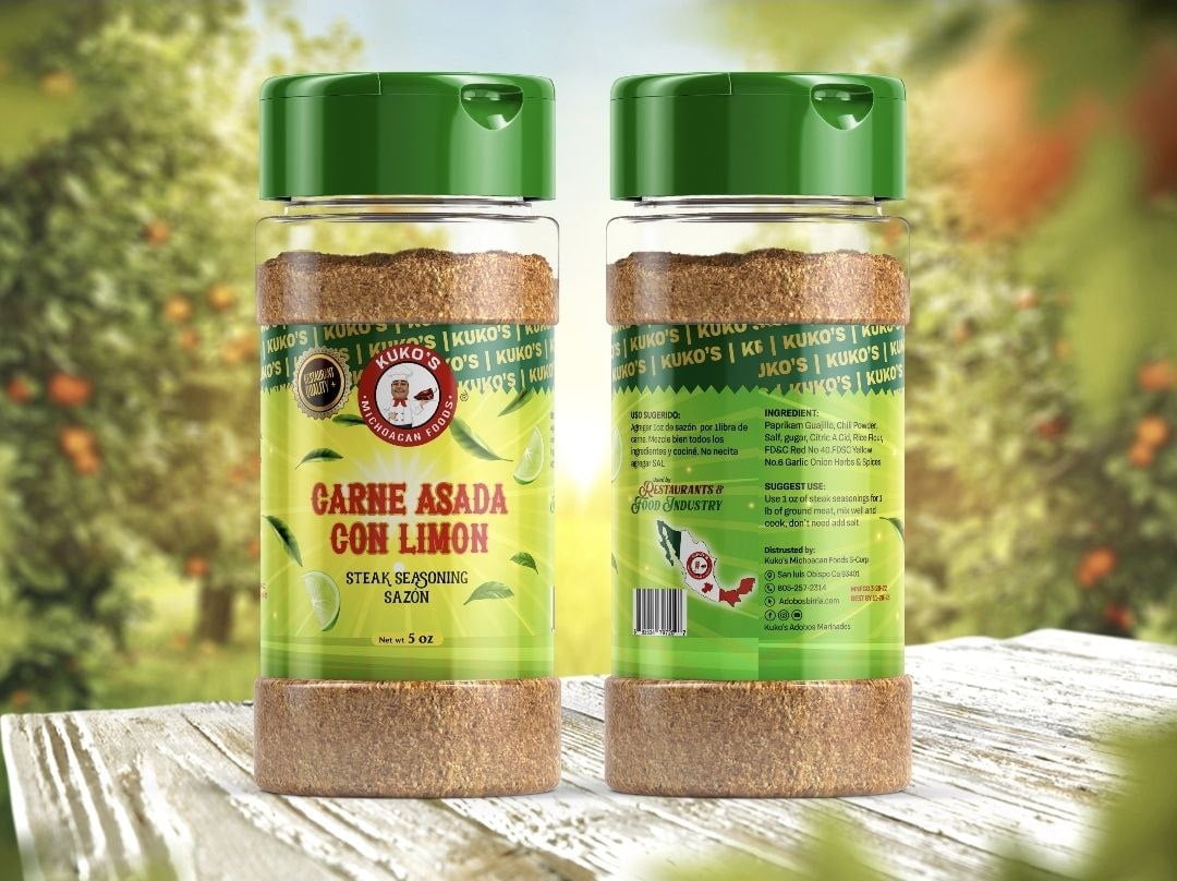 Carne Asada con Limon Sazonador, Lemon Steak Seasoning Spice Mix 5oz ...
