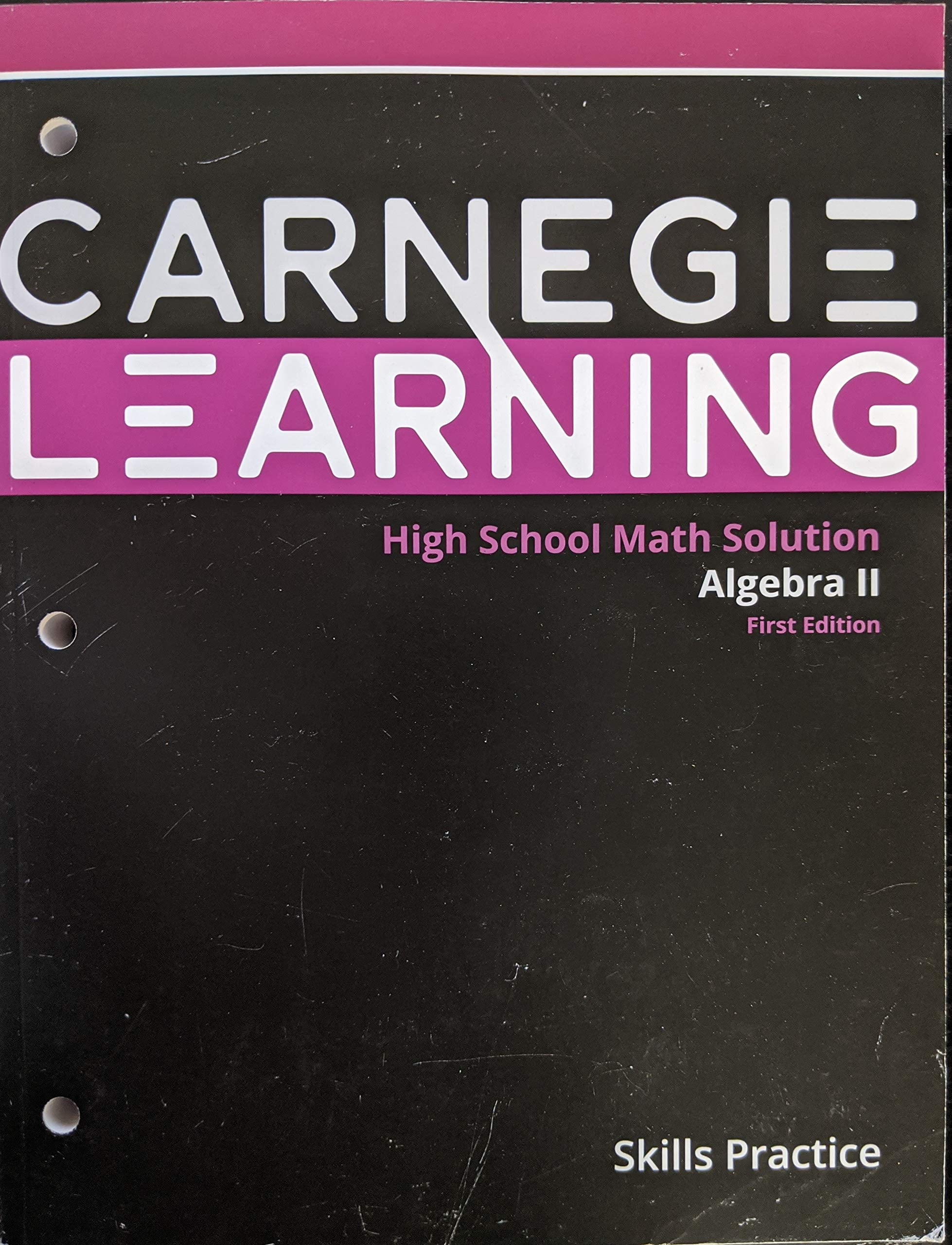 Carnegie Learning - Skills Practice - High School Math Solution ...