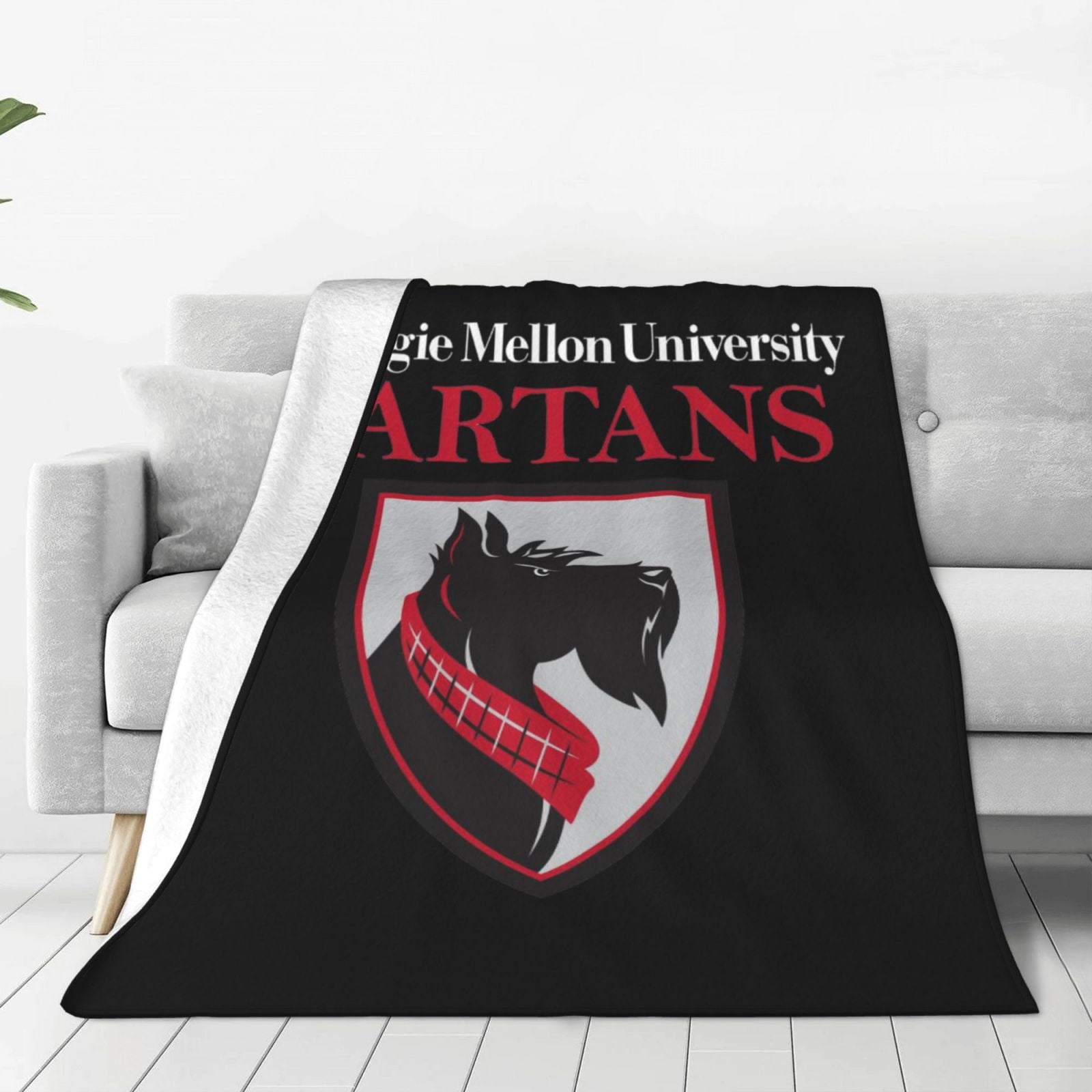 Carnegie Mellon University Bed Blanket Fleece Throw Blankets Sofa Plush ...