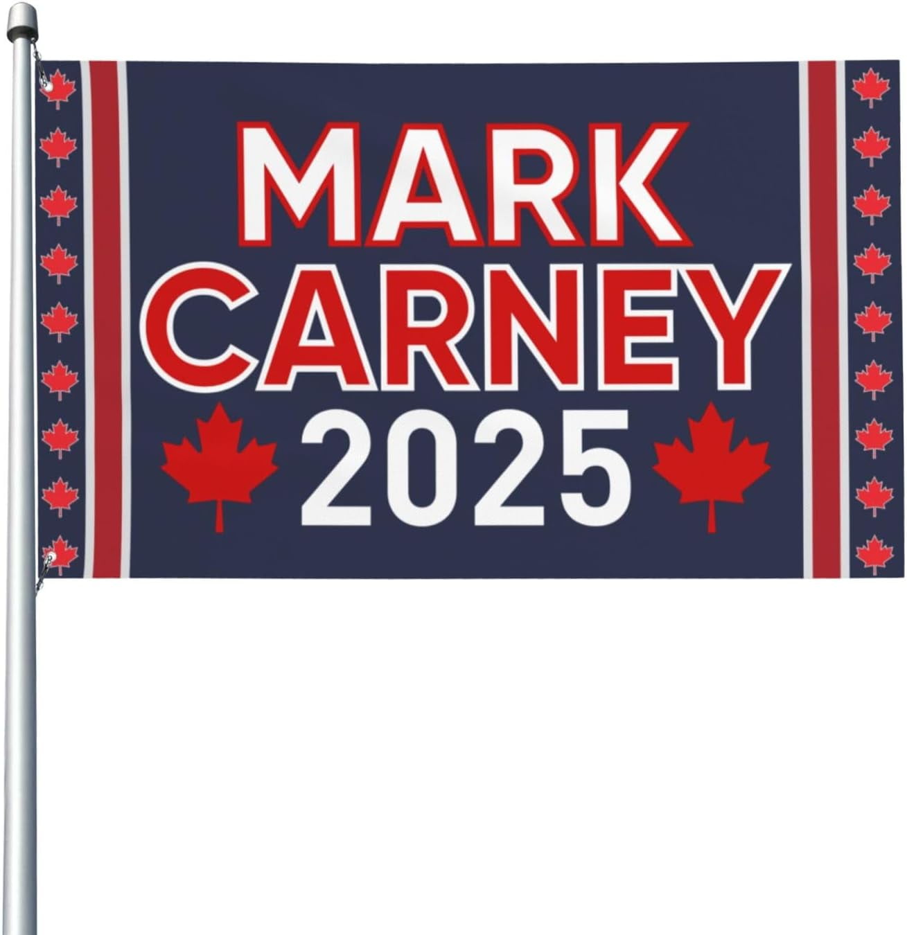 Carney 2025 Pm Flag 4x6 Banner Mark-Carney For Prime Minister Tapestry ...