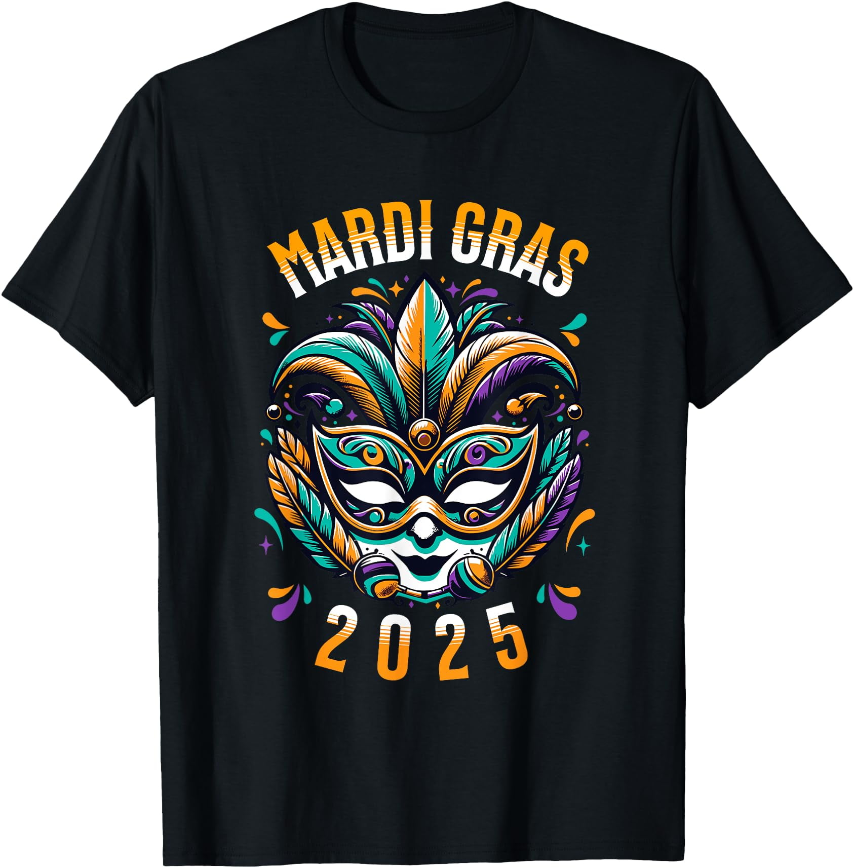 Carnival 2025 New Orleans Family Festival Celebration Tee Fat Tuesday ...