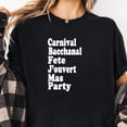 Carnival Bacch Fete Jouvert Mas & Party Caribbean Music T-Shirt ...