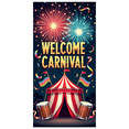 Carnival Backdrop Banner Welcome Decor Festival Party Supplies ...