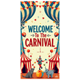 Carnival Backdrop Banner Welcome Decor Festival Party Supplies ...