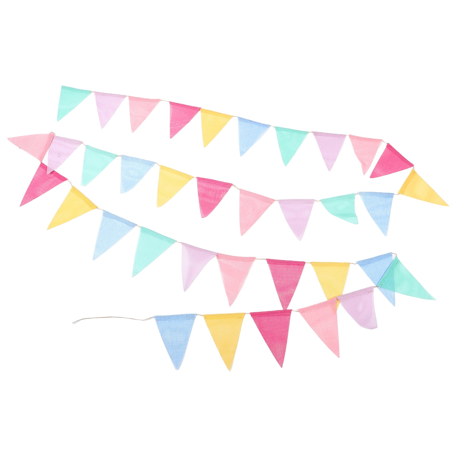 Carnival Birthday Party Decorations Triangle Banner Flags Baby ...