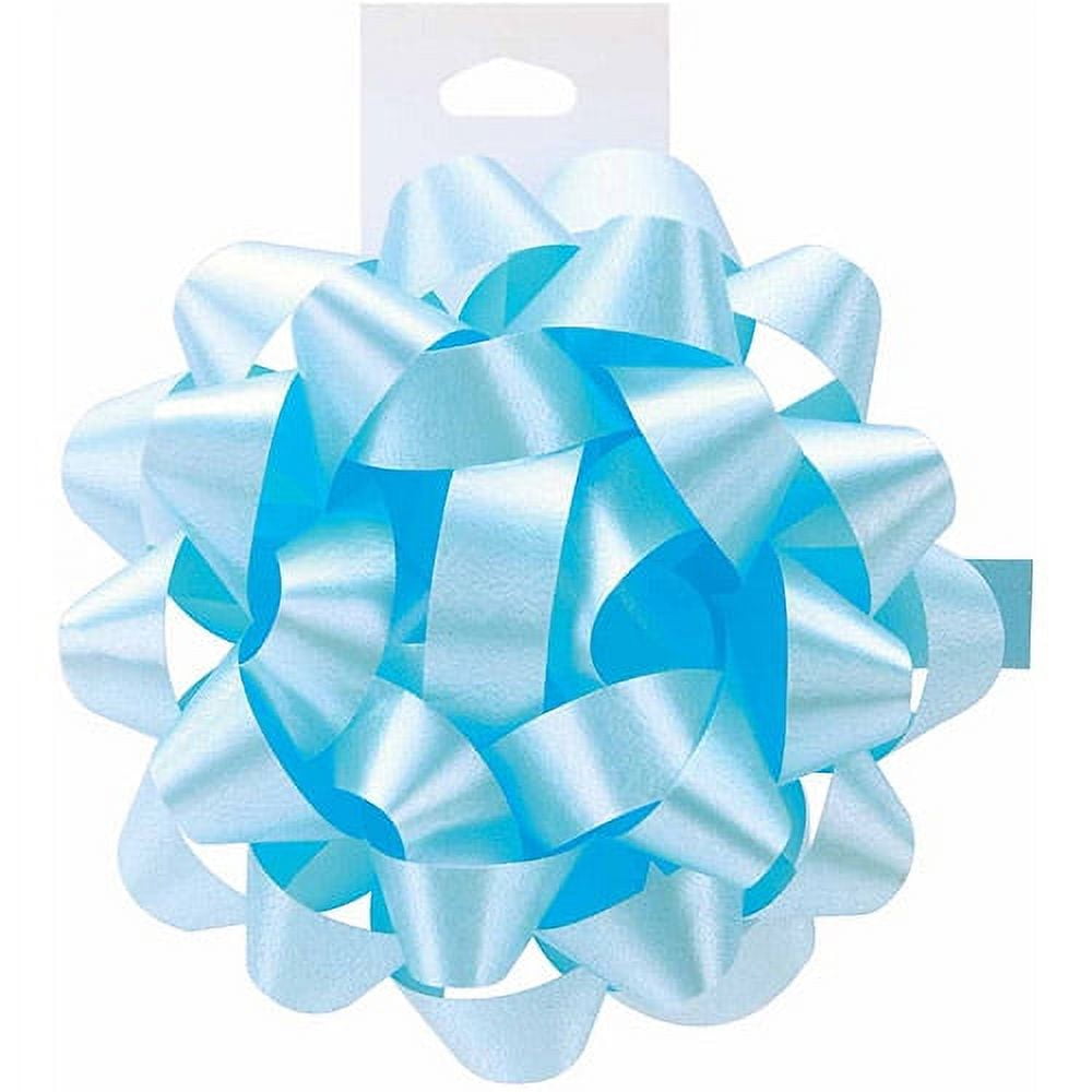 Carnival Bow 4.5"-Baby Blue, Pk 12, Cindus - Walmart.com
