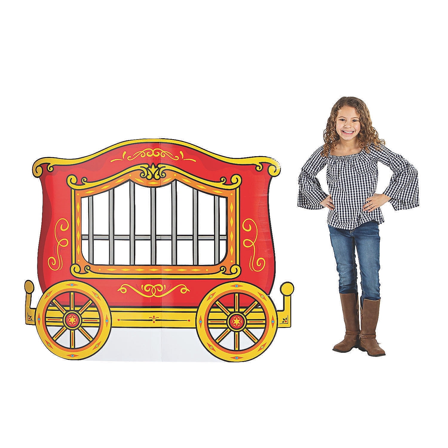 Carnival Cage Stand-Up, Party Decor, Birthday, 1 Pieces - Walmart.com