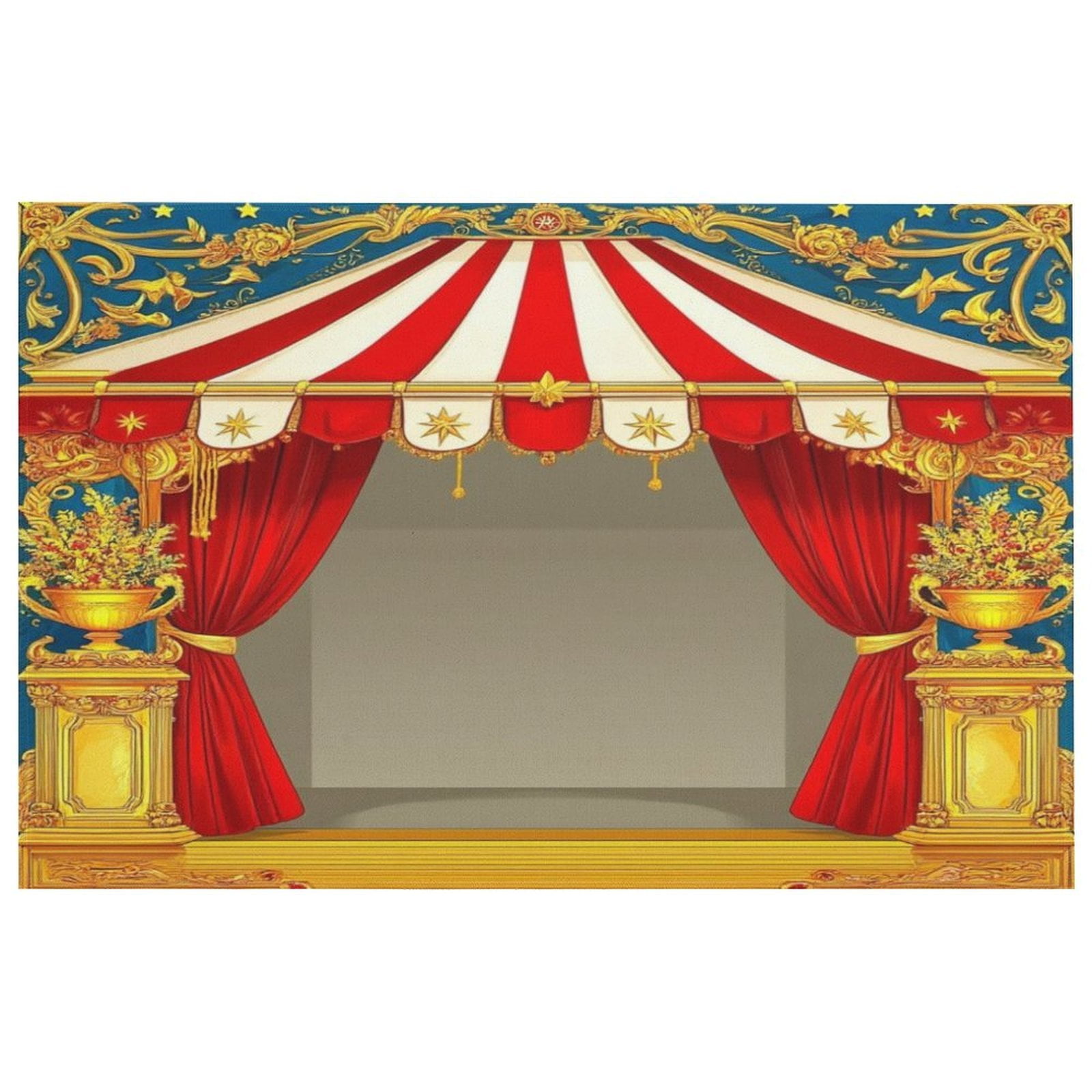 Carnival Circus Adult Home Decor Bedroom Living Room Crystal Velvet ...