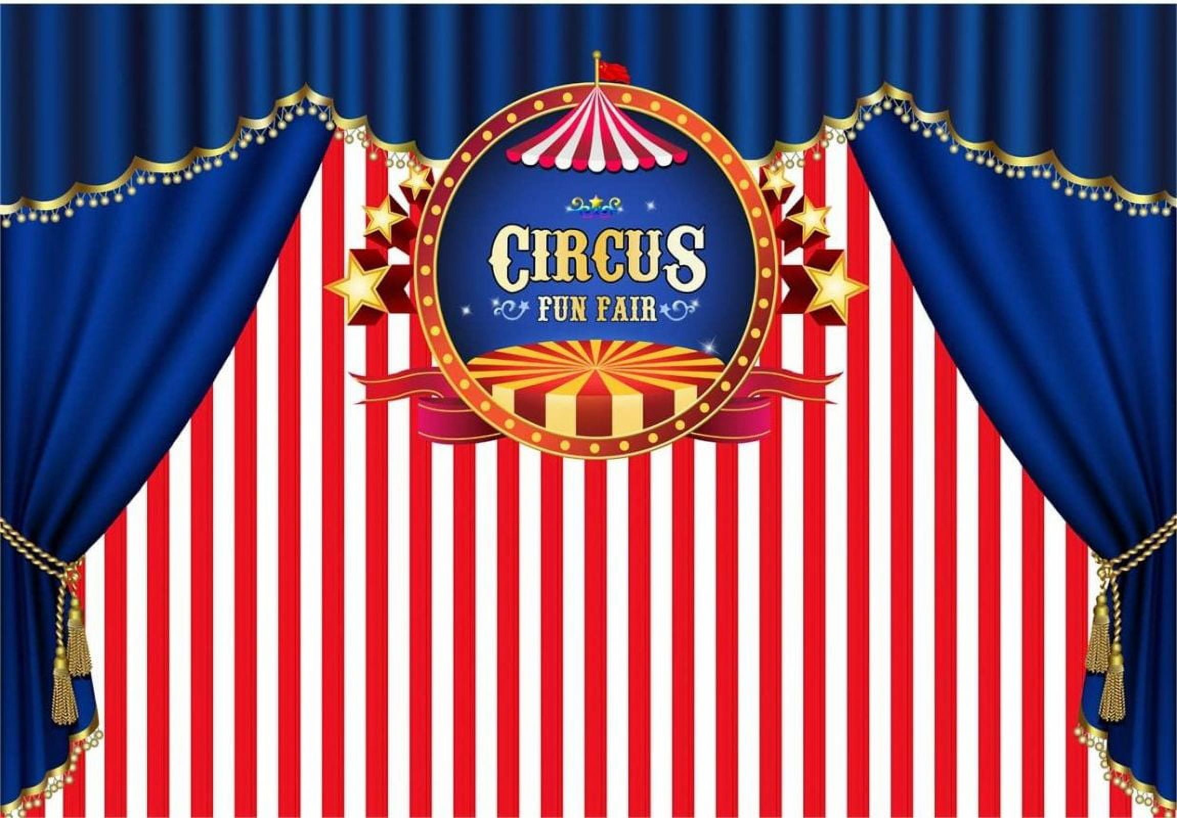 Carnival Circus Backdrop Party rations Castle Blue Sky Photo Background ...