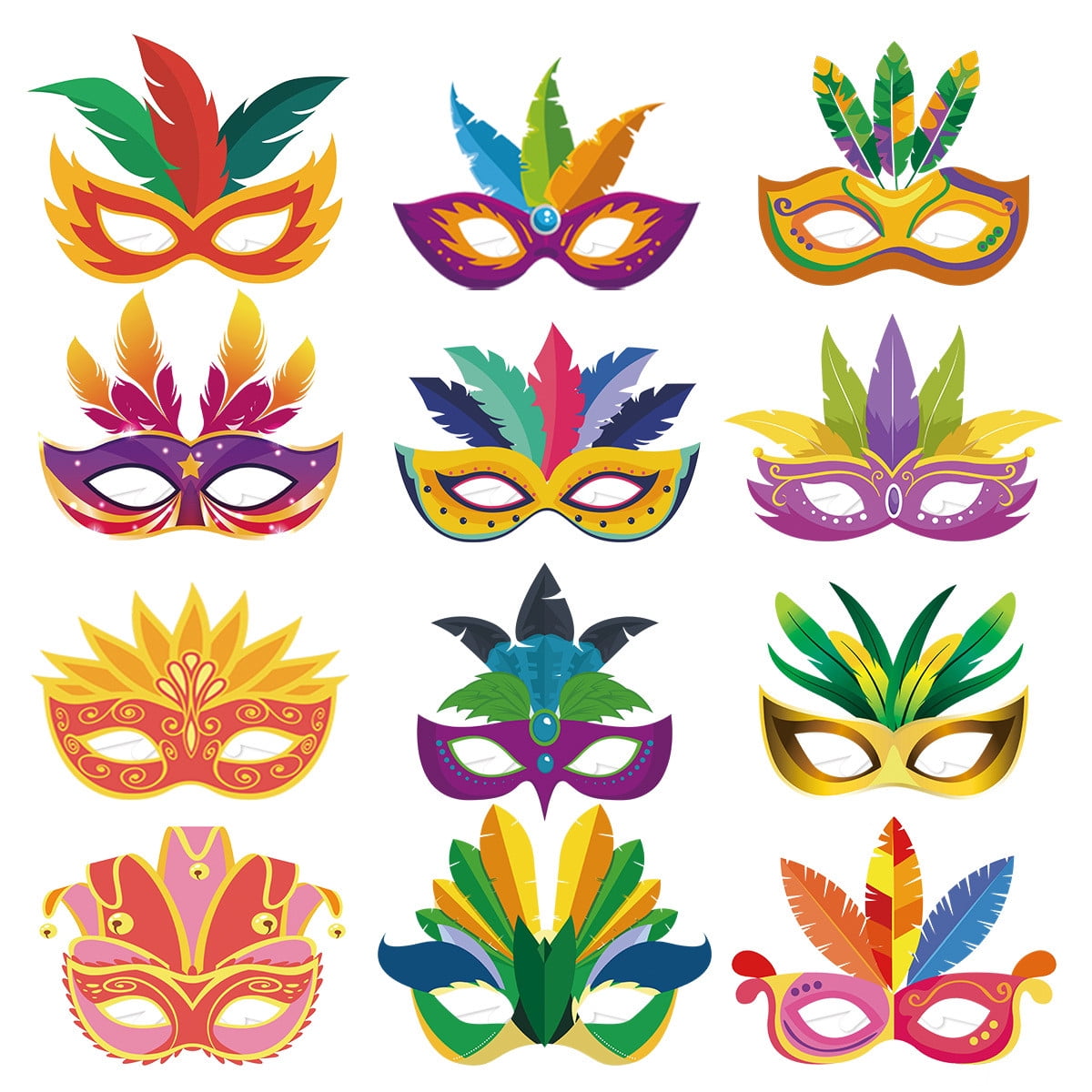 Carnival Circus Photos Booth Props Birthday Party Decorations Supplies ...