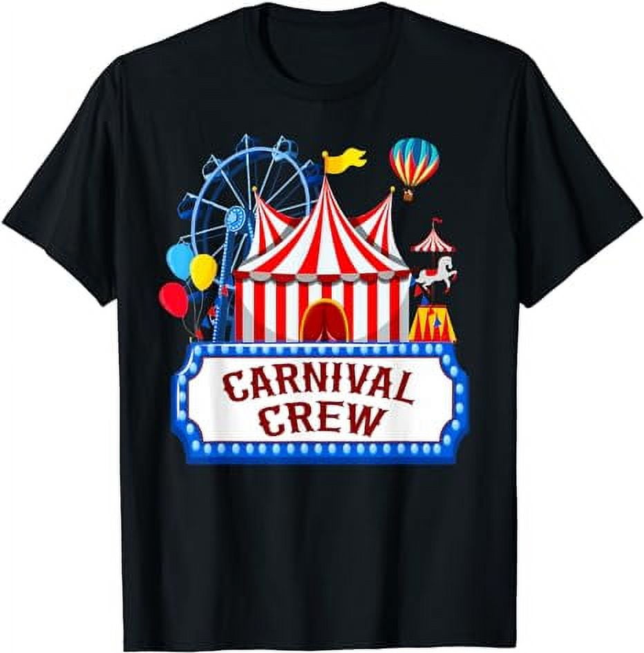 Carnival Crew for Carnival Birthday Theme Party Matching T-Shirt ...