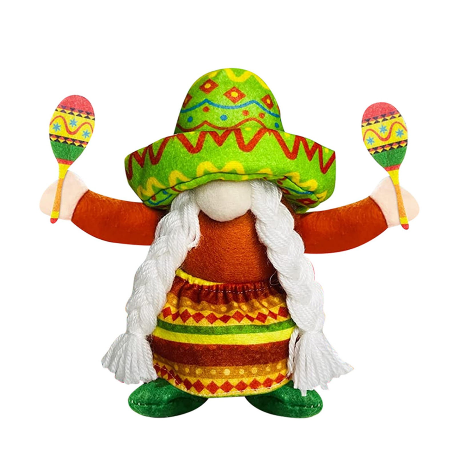 Home Decor Mexico Gnome Decor Gifts Swedish Scandinavian Elf Dwarf Doll ...