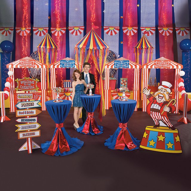 Carnival Grand Decorating Kit, Party Decorations, 62 Pieces - Walmart.com