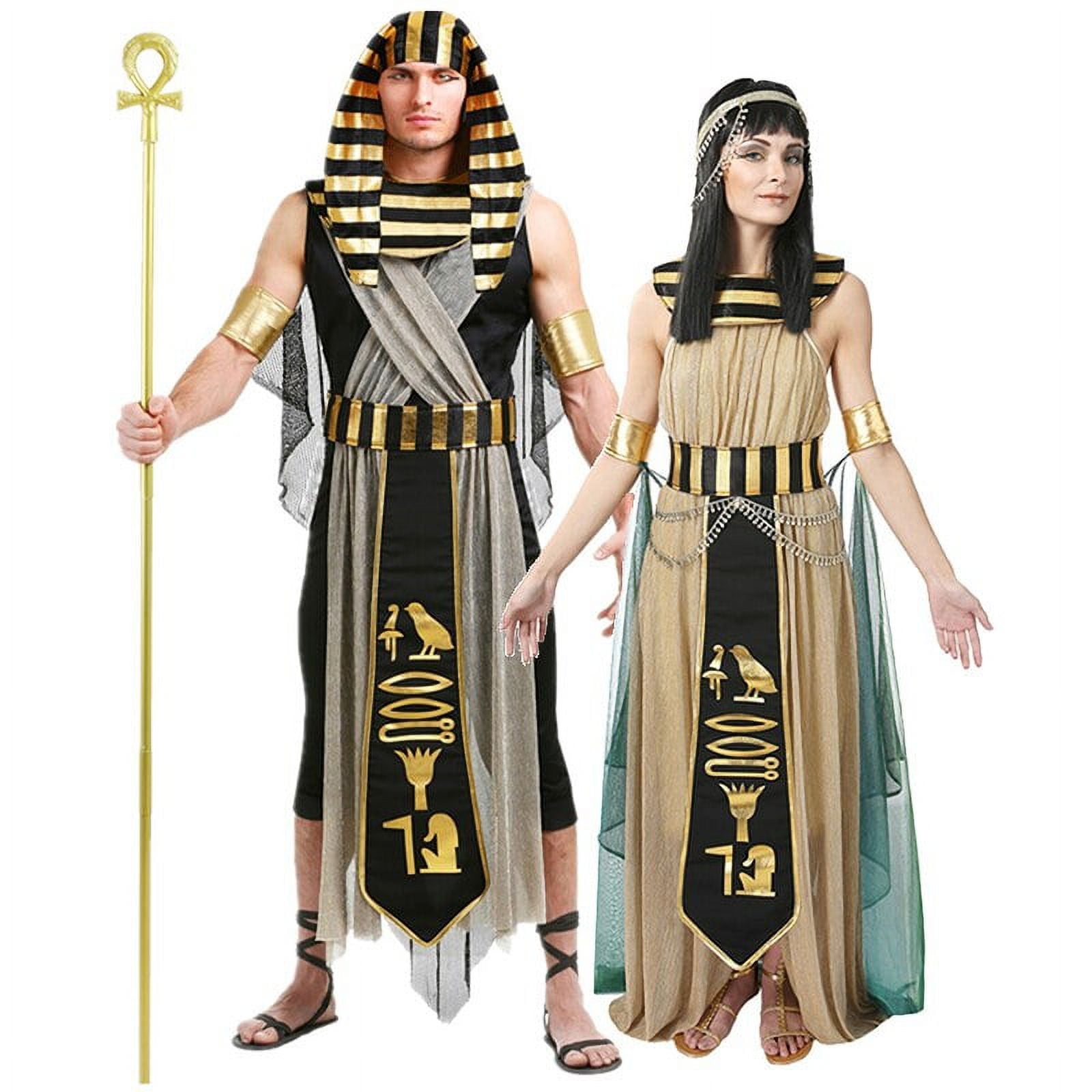 Carnival Halloween Pharaoh Cleopatra Couples Costume Myth Goddess Role ...